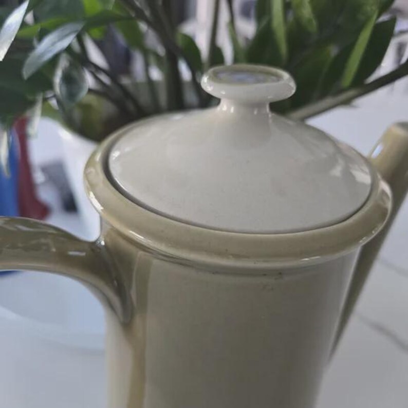 Vintage PM Premiere “colors of Spain” Olive Green Stoneware Teapot ...