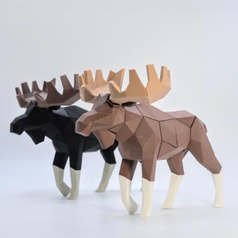 Moose Puzzle - Etsy