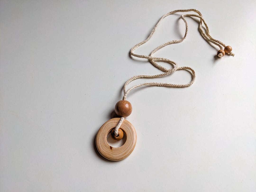 Juniper Wood Nursing Breastfeeding Necklace - Mother's Day Gift ...