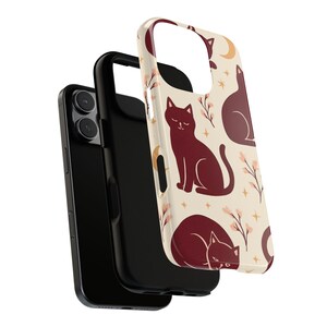 Sleeping Cat Pattern Phone Case | iPhone 17 16 15 14 13 Pro Max Plus ...
