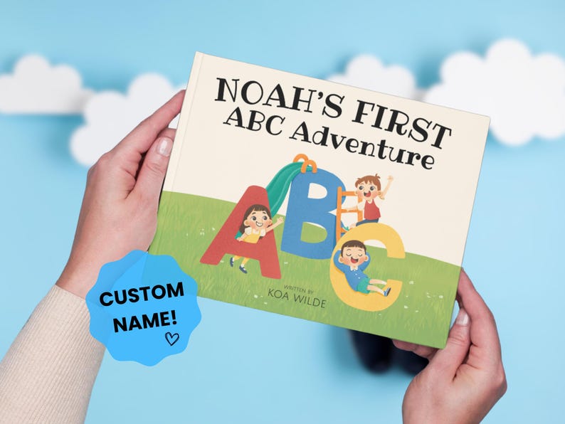 Personalized ABC Book: Custom Children's Story, Newborn Gift - Etsy