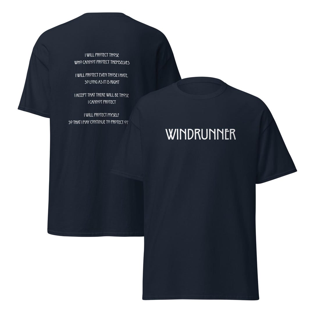 Windrunner T-shirt With Ideals - Stormlight Archives - Etsy