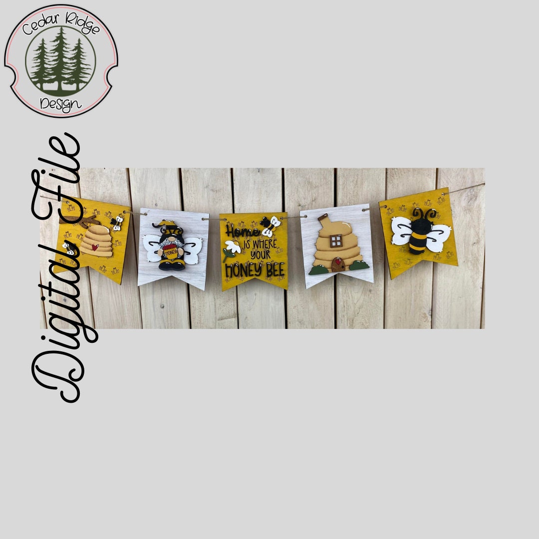 Svg/laser Cut/ Digital/firefly Garland/lightening Bug Banner/firefly ...