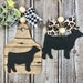 Beef Heifer/svg/ LASER Cut/ Digital/show Animal Ornament Set/christmas ...