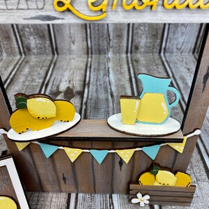 Lemonade Market Stand Svg/tiered Tray Decor/shelf Sitter/ LASER Cut ...