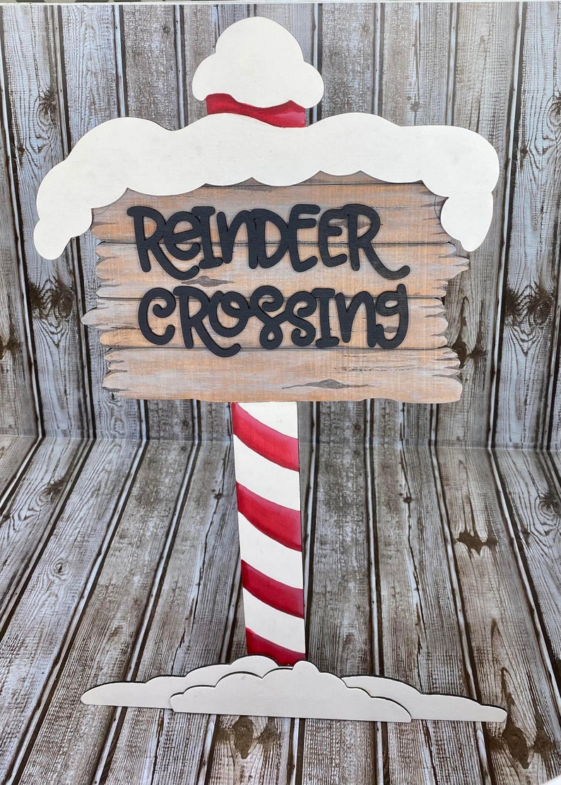 SVG/ LASER Cut /DIGITAL File/rustic Candy Cane Post - Etsy