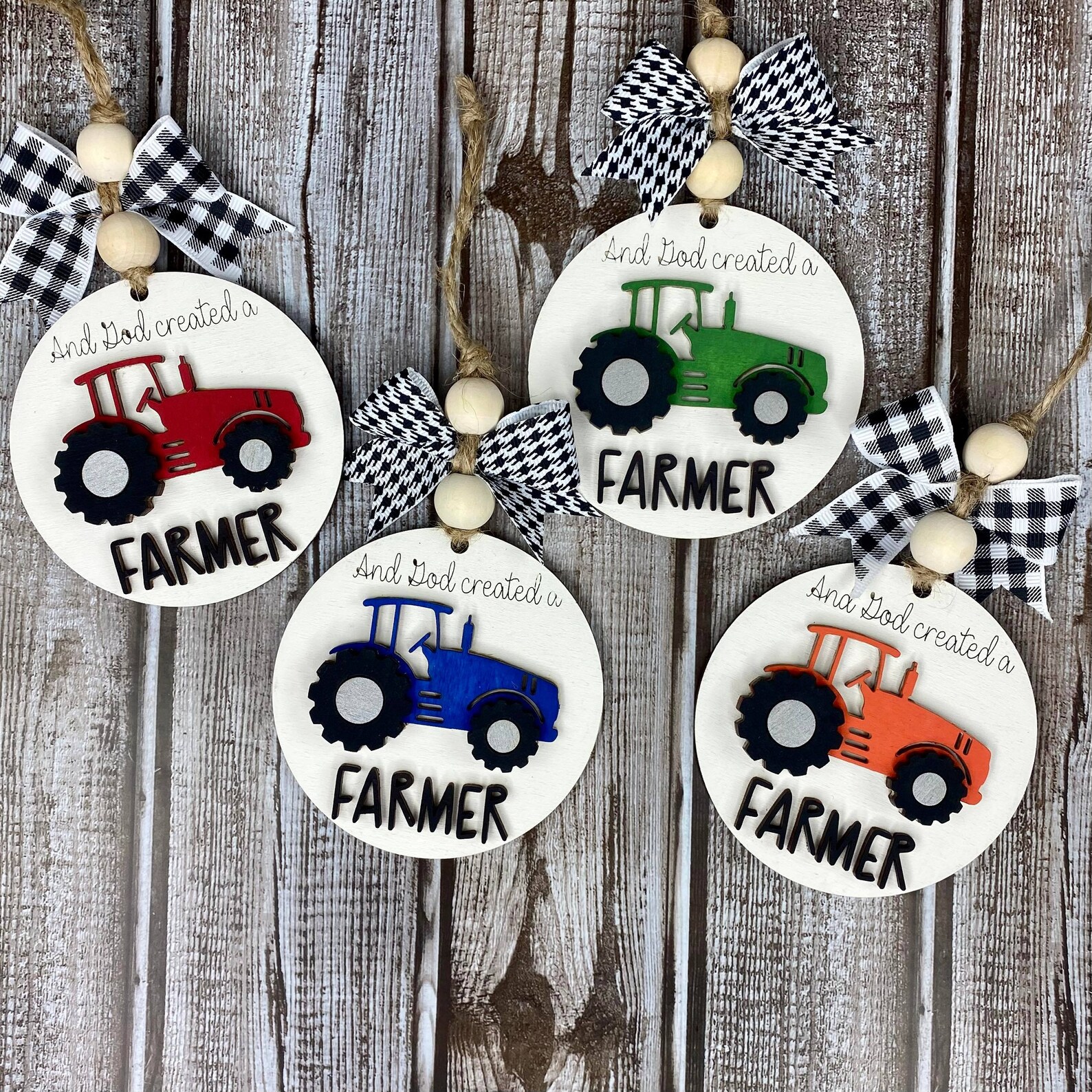SVG/ LASER Cut/ Digital/round Farming Ornament /christmas Ornament/god ...