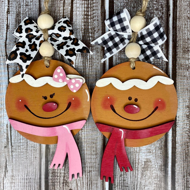 SVG/ LASER Cut/ Digital/round Primitive Ornament Set/christmas Ornament ...