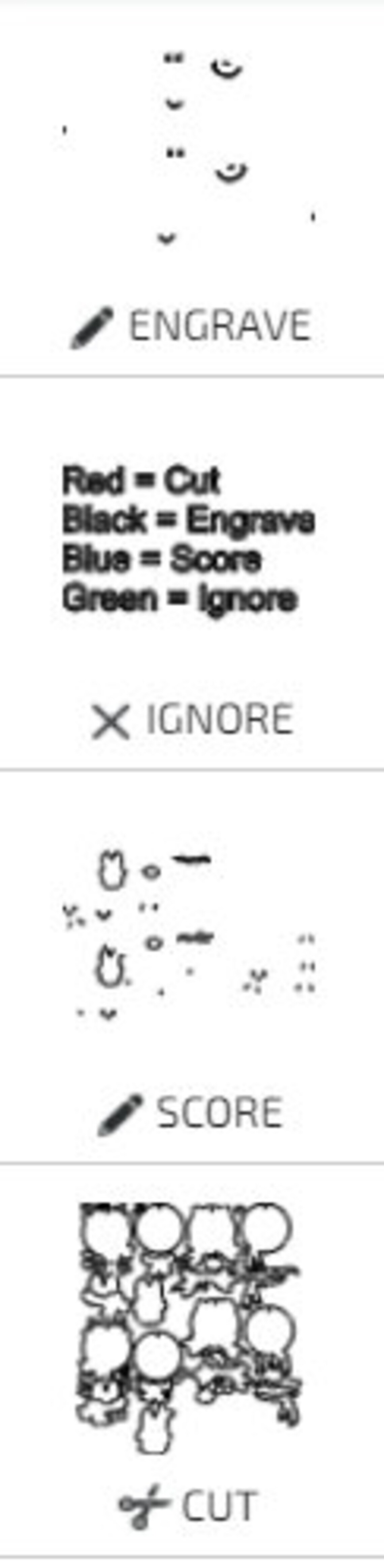 SVG/ LASER Cut/ Digital/round Primitive Ornament Set/christmas - Etsy