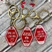 Mini Retro Hotel Style Keychain Designs/ Drive Safe Keychain SVG ...