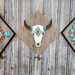 Aztec Bull / Aztec Bull Sign Trio/svg/ LASER Cut/ Digital/western Wall ...