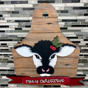 SVG/ LASER Cut/ Digital/moo-y Cow Farmhouse Sign/ear Tag Porch Sign ...
