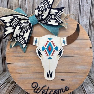 Aztec Bull / Aztec Bull Wall Sign /SVG/ LASER Cut/ Digital/western Wall ...