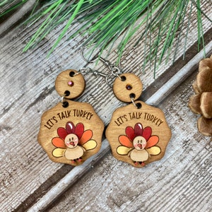 Thanksgiving Pun Earrings /SVG/LASER Cut/digital/thanksgiving Earrings ...