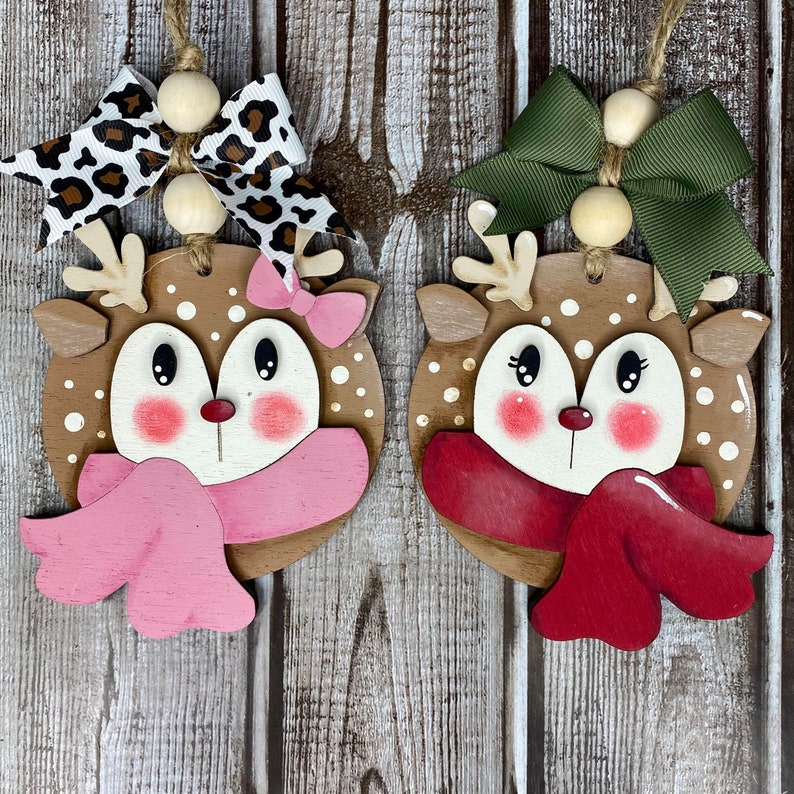 SVG/ LASER Cut/ Digital/round Primitive Ornament Set/christmas Ornament ...