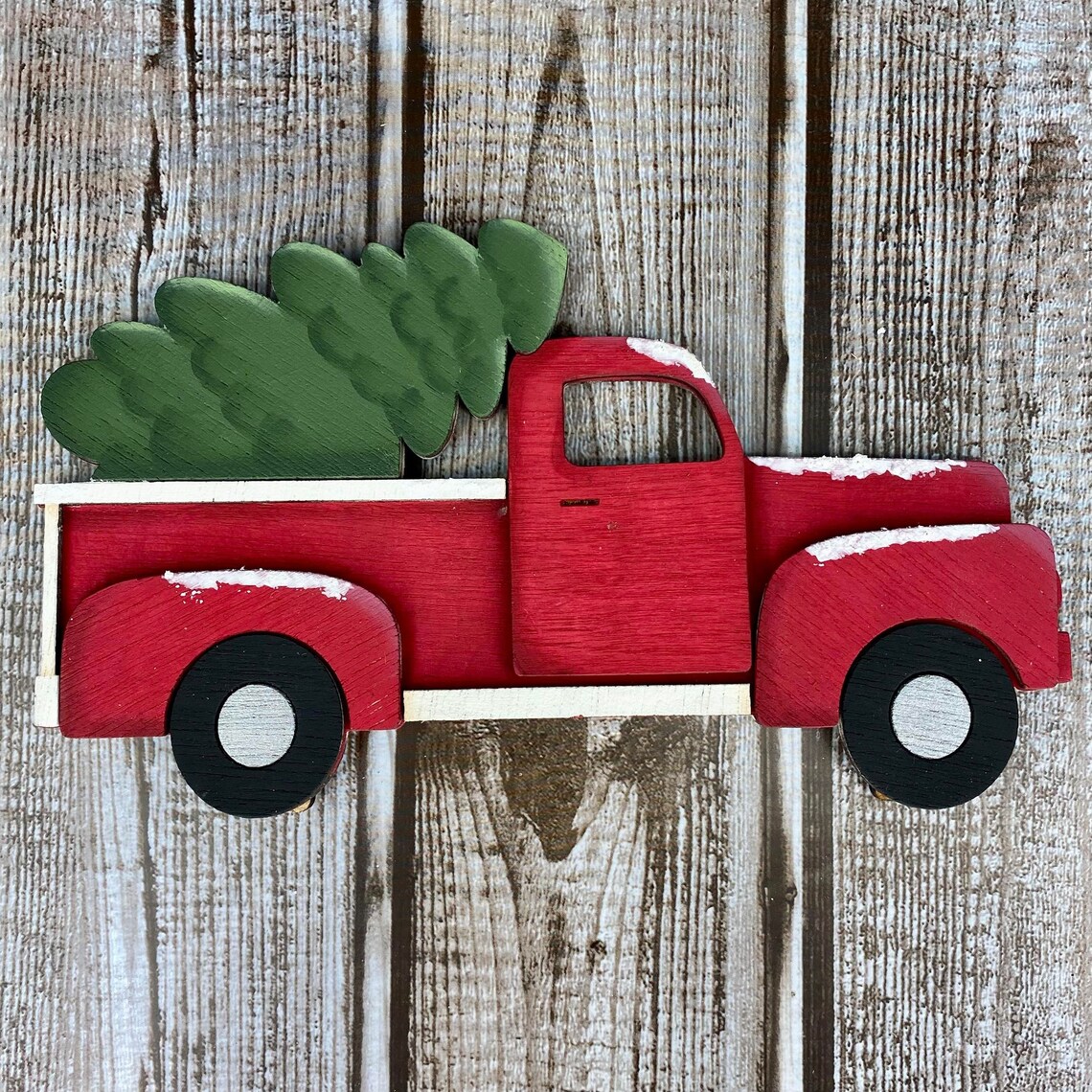 SVG/ LASER Cut/ Digital/christmas Barn Shelf Sitter - Etsy