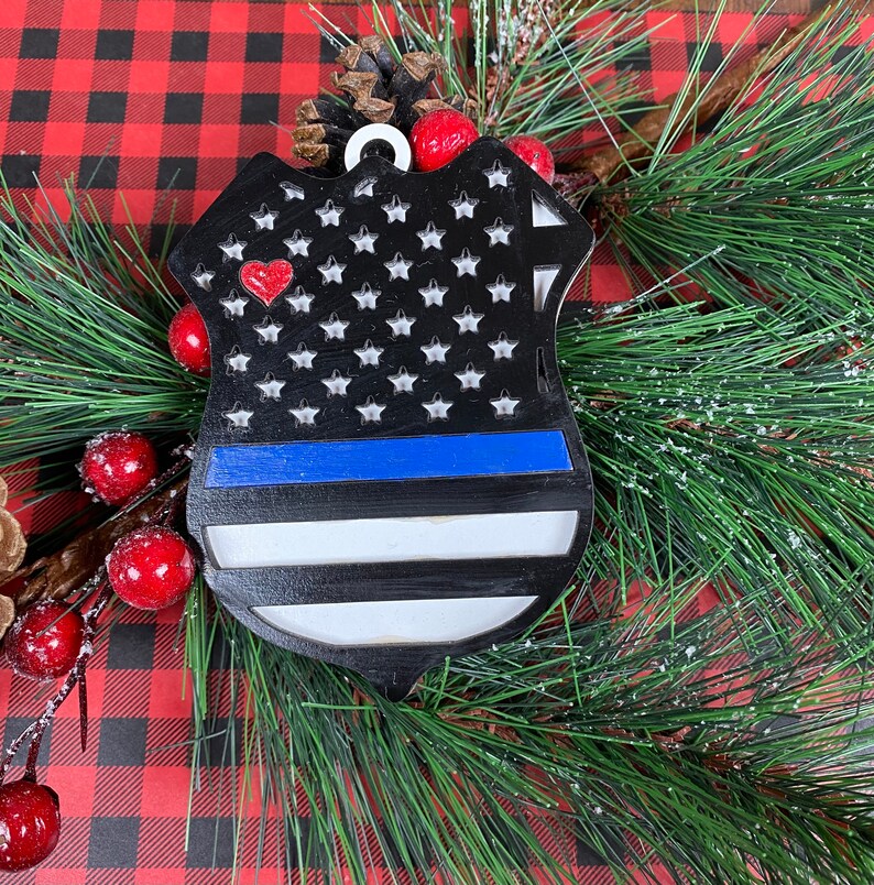 SVG LASER Cut DIGITAL First Responder Ornaments ***updated to Include ...