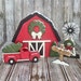 SVG/ LASER Cut/ Digital/christmas Barn Shelf Sitter Scene/christmas ...