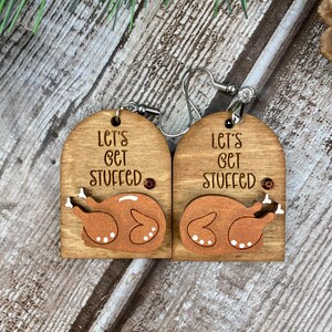 Thanksgiving Pun Earrings /SVG/LASER Cut/digital/thanksgiving Earrings ...