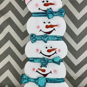 SVG/ LASER Cut/ Digital/christmas/christmas Sign/snowball Stack/snowball Ribbon Stack/wall Decor ...