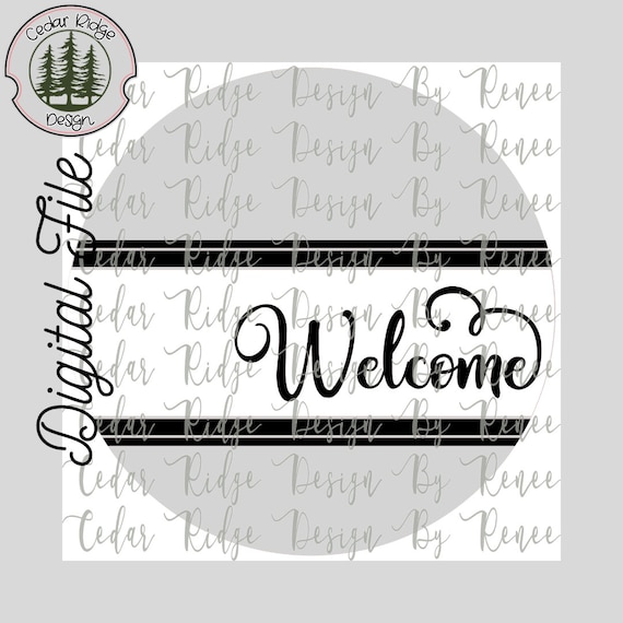 SVG/ LASER cut/ DIGITAL/Welcome Sign/home Sign/Door | Etsy