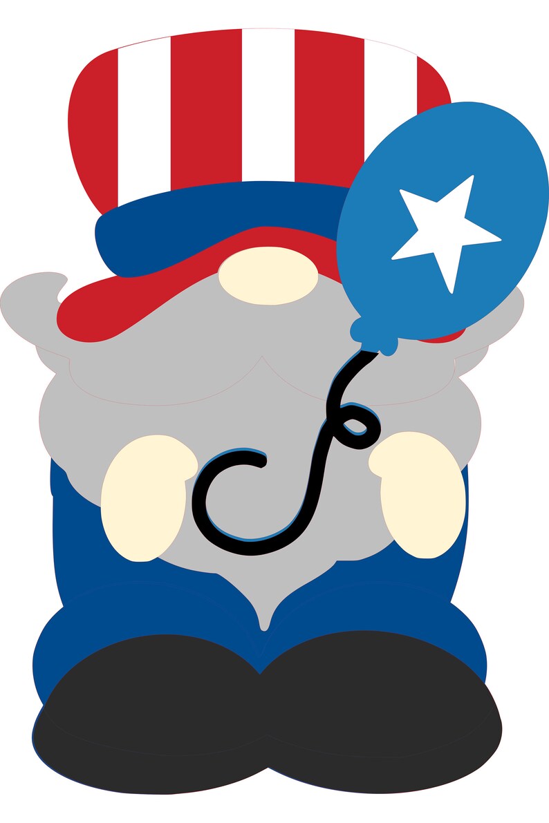 SVG/ LASER Cut /DIGITAL File/uncle Same Gnome Shelf - Etsy