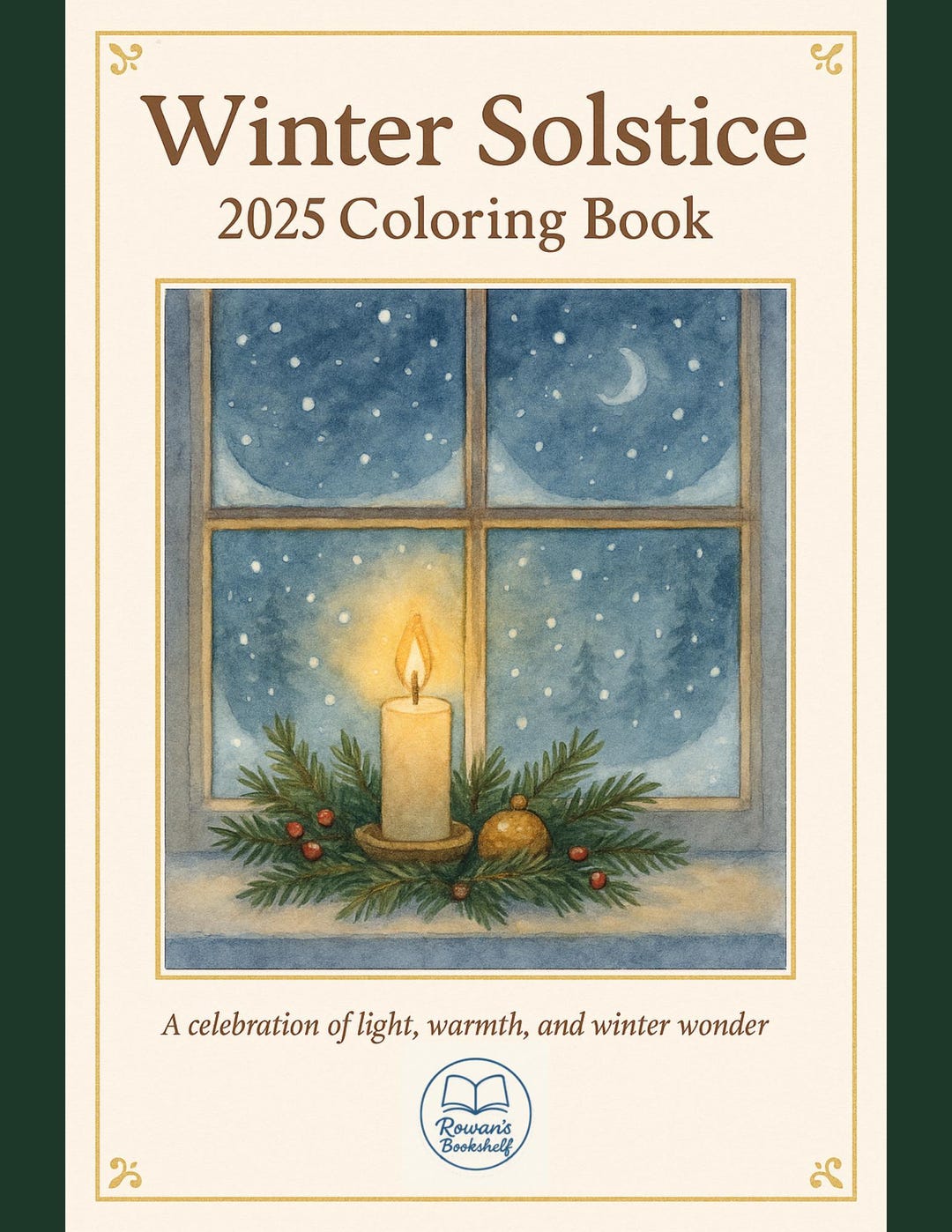 Winter Solstice Coloring Book | Celestial Mandalas (instant Download ...