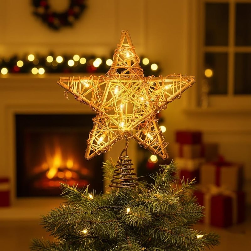 Rustic Tree Topper - Etsy