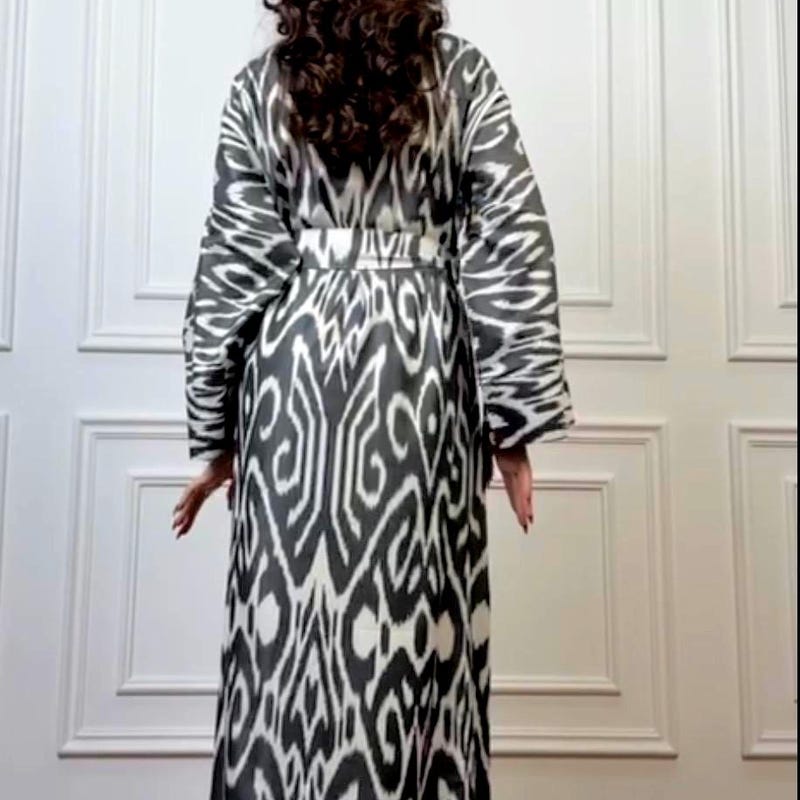Uzbek Ikat Dresses - Etsy