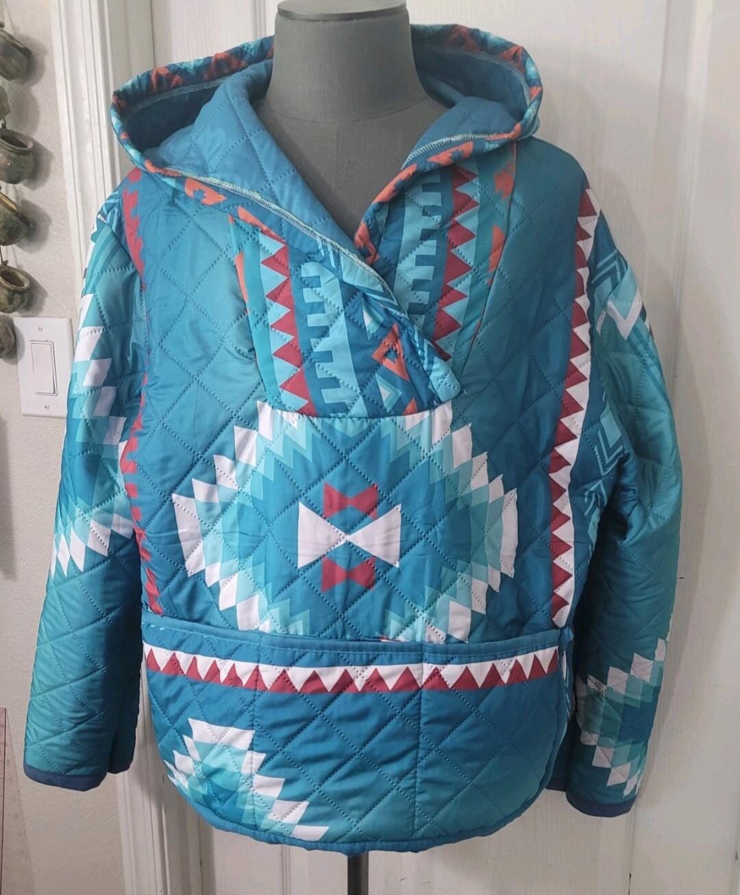 Upcycled Oversized Quilt Hoodie XL Handmade EXTRA POCKETS - Etsy