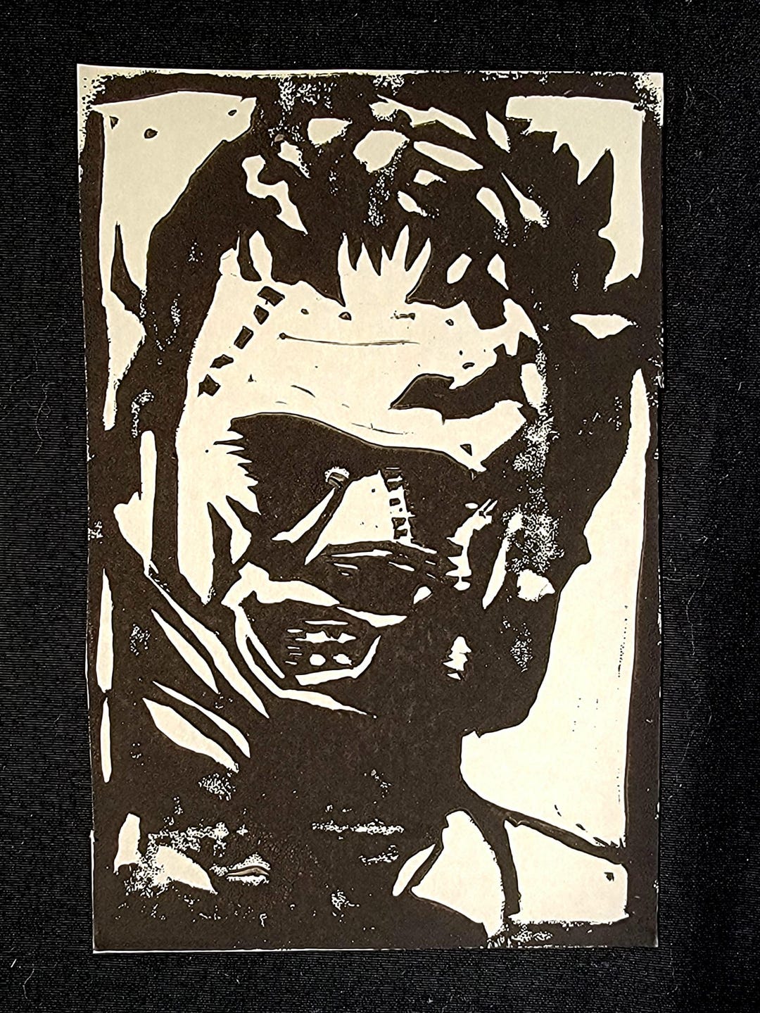 Leatherface - Texas Chainsaw Massacre | Original Linocut Classic Horror ...