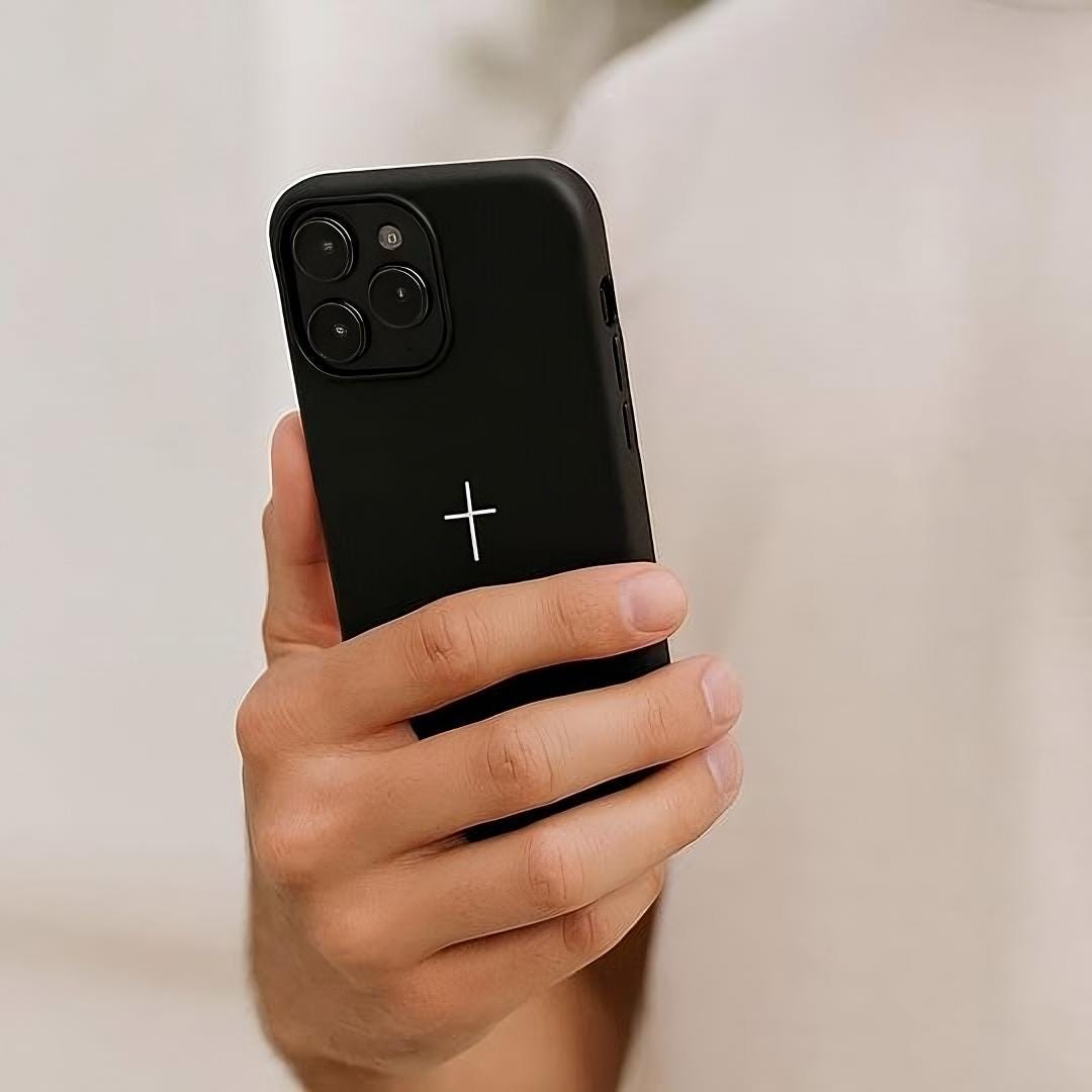 Black Christian iPhone Case | Minimalist Cross | Stylish Phone Case ...