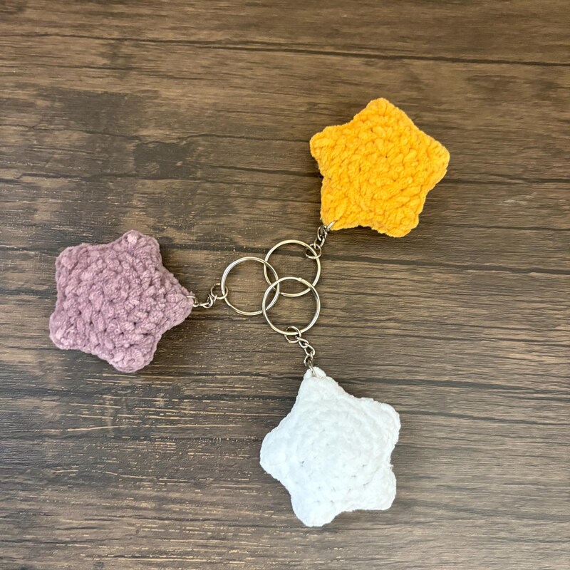 Star Keychain - Etsy