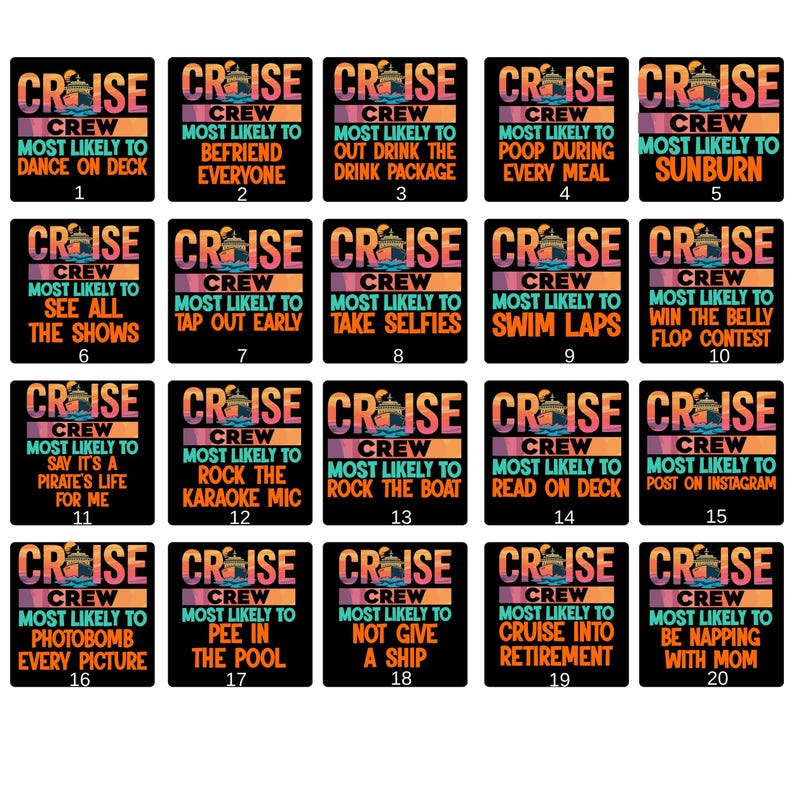 Custom Cruise Squad 2026 Shirt, Group Matching Cotton Tees - Etsy