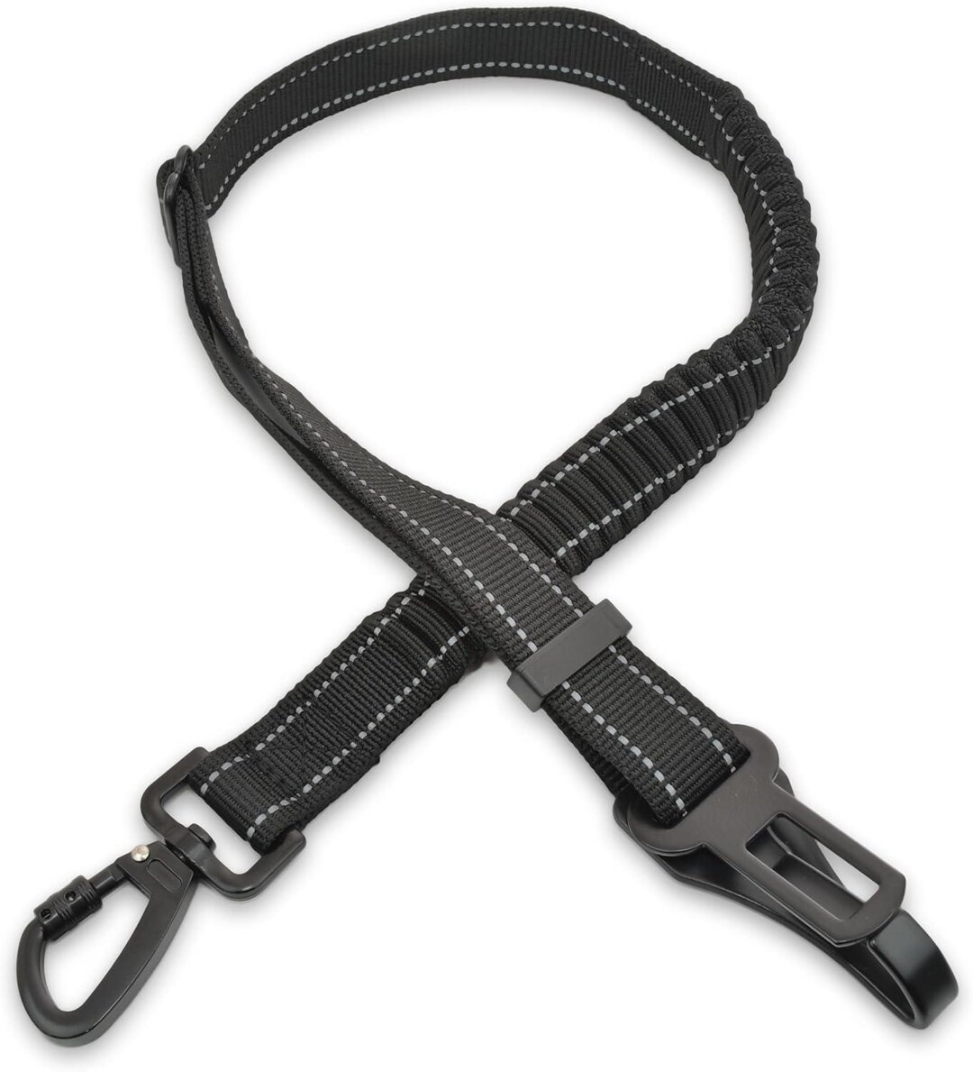 3 In1 Dog Car Leash Elastic Dog Seat Belt for Car Reflective Bungee ...