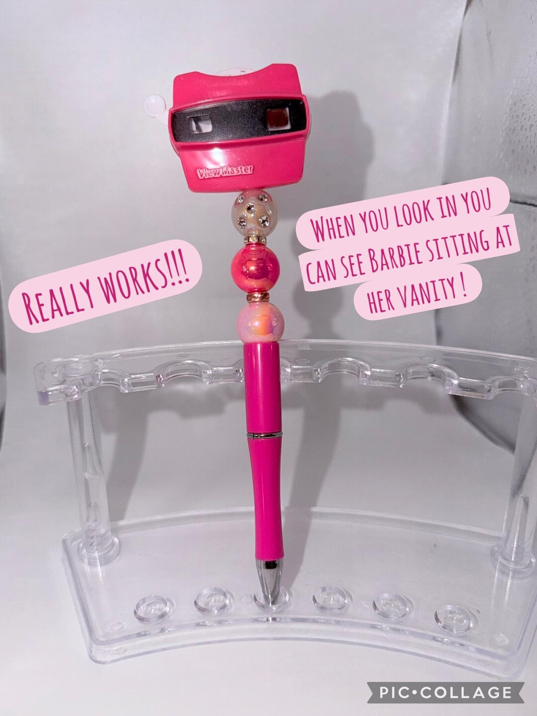 Barbie Viewmaster Beaded Pen - Etsy