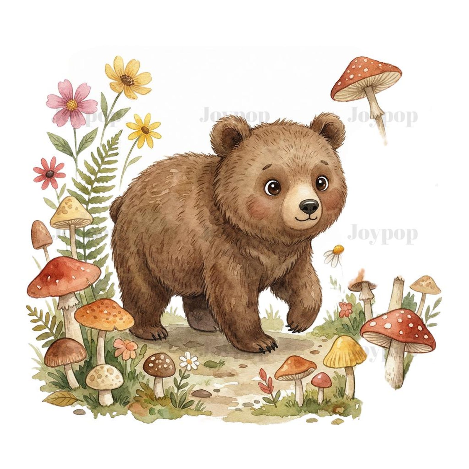 36 Woodland Animals Clipart Bundle, Forest Animal Illustrations PNG ...