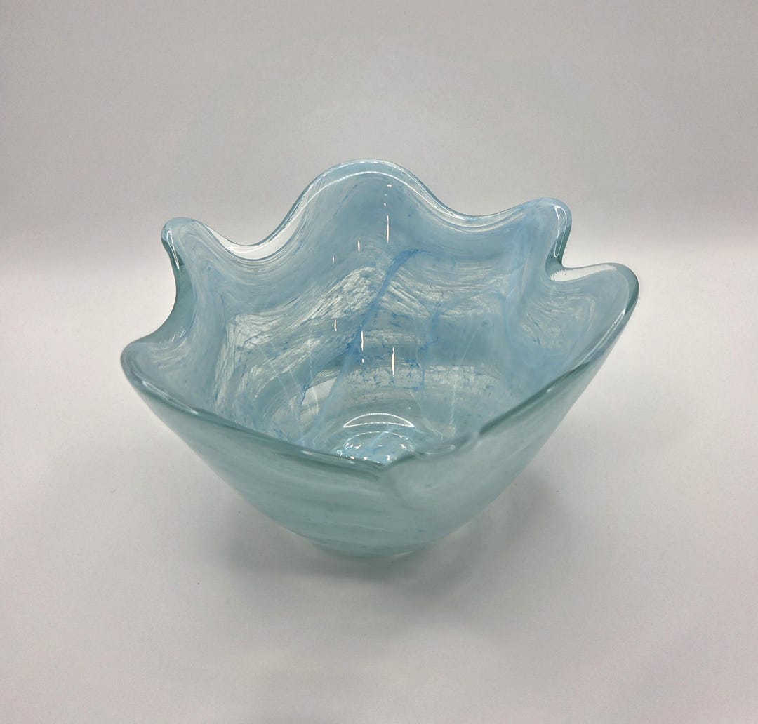 Recycled Glass Bowl - Etsy