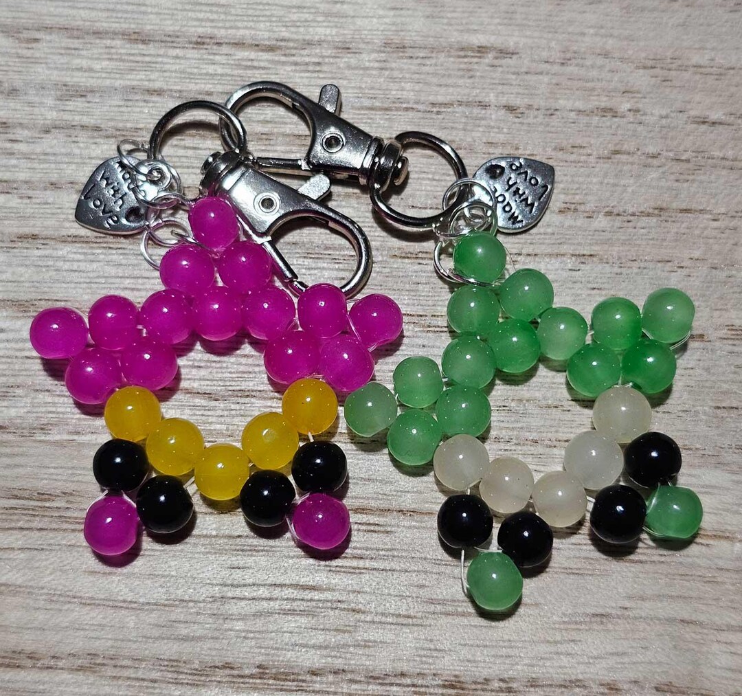 Wanda and Cosmo Bag Charms - Celestial Shorties - Etsy
