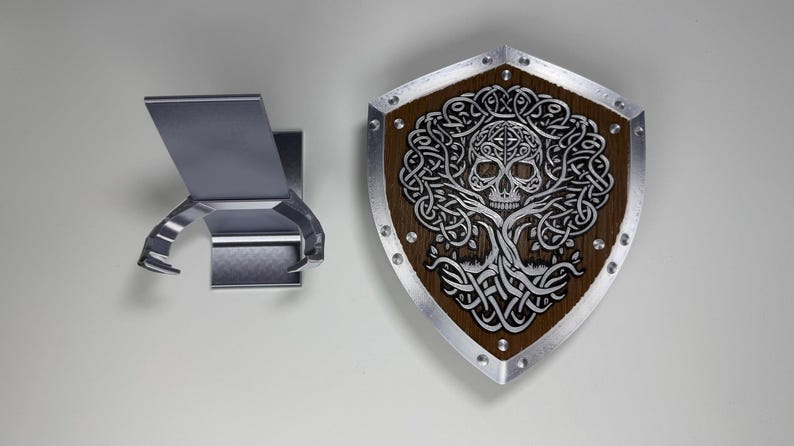 3D Printed Shield Dice Tray With Magnetic Lid – Dnd Gaming Accessory - Etsy