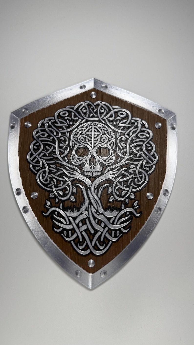 3D Printed Shield Dice Tray With Magnetic Lid – Dnd Gaming Accessory - Etsy