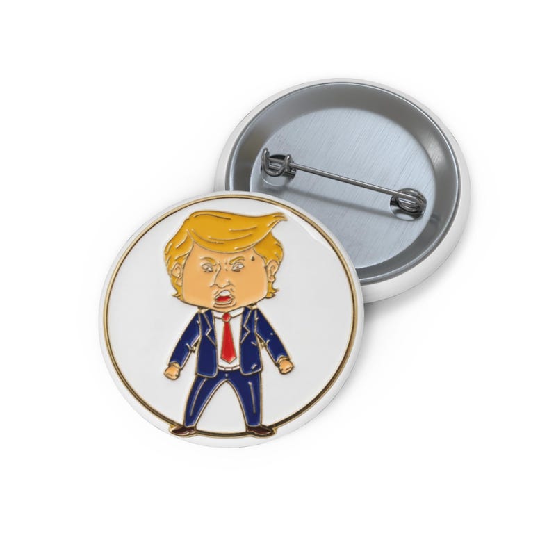 Trump Happy Lapel Pin - Etsy