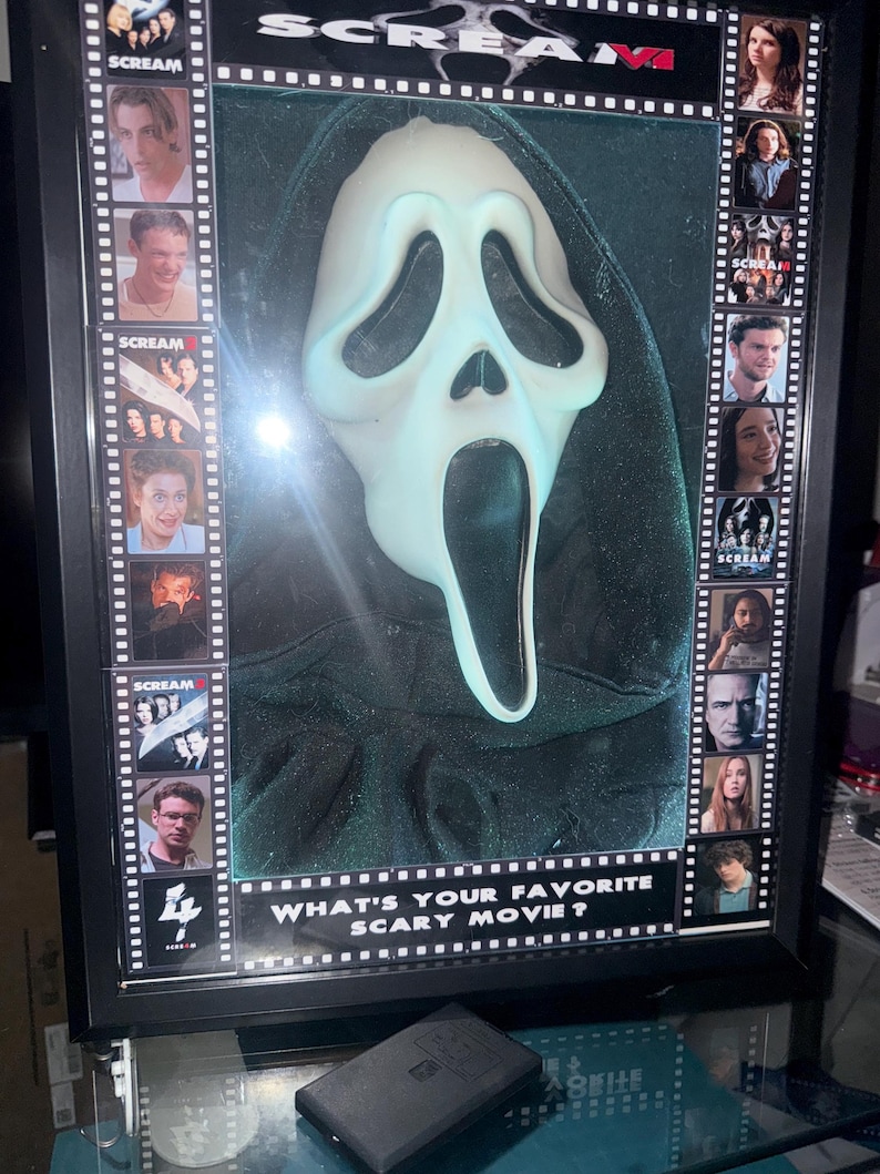 SCREAM Ghostface LED Display Case - Etsy New Zealand