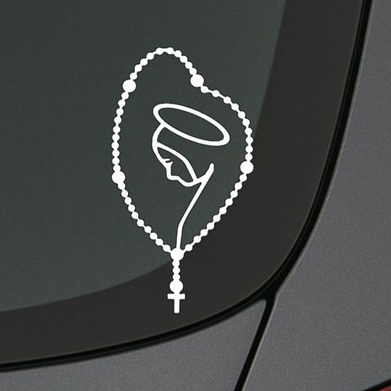 Blessed Mary for Car - Etsy