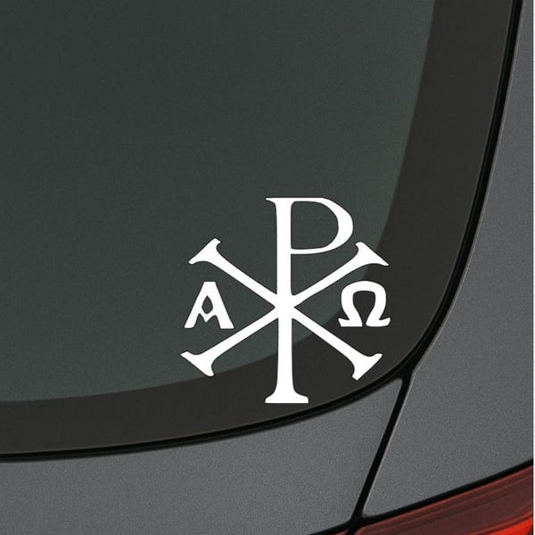 Chi Rho Decals - Etsy