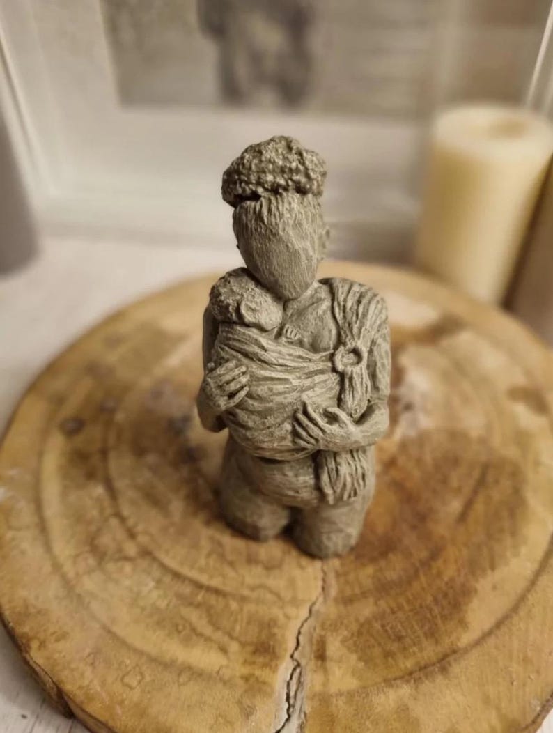 Baby Wearing - Sculpture Statue Mothers Day Gift Doula Blessingway ...