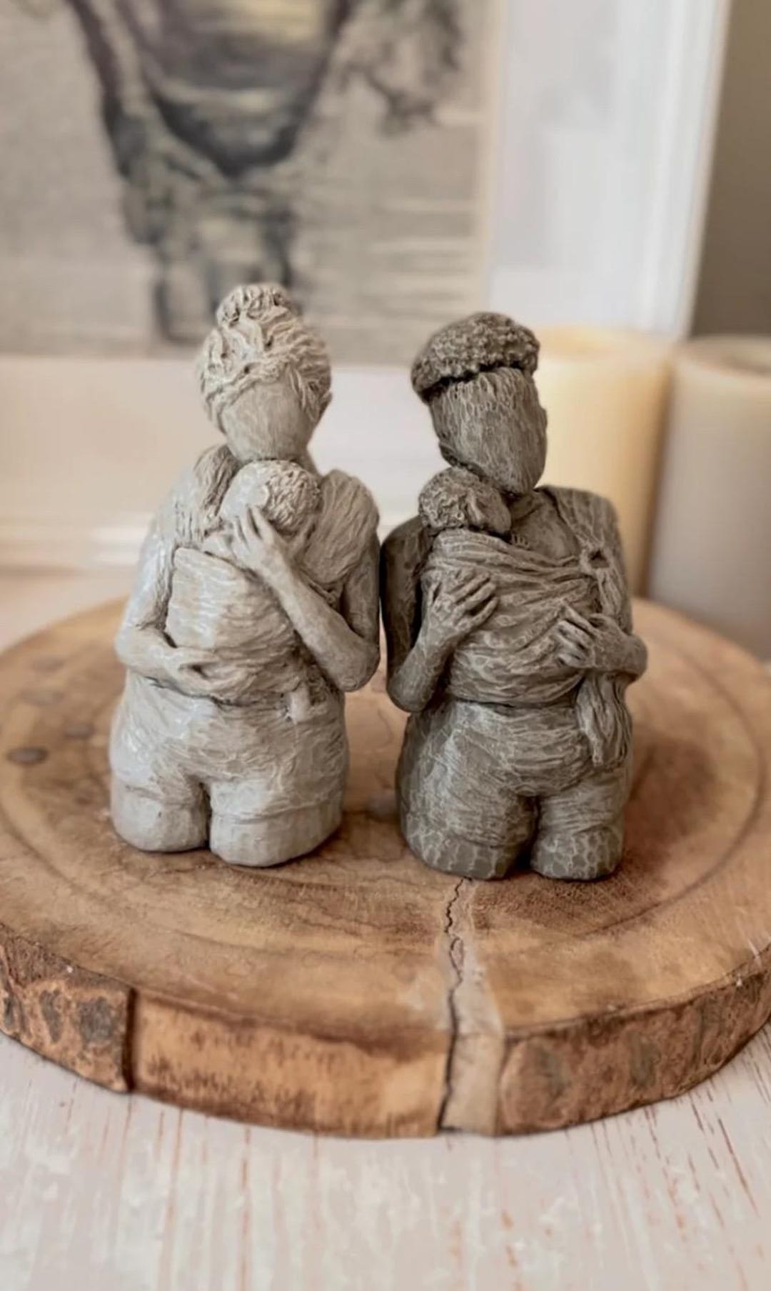 Baby Wearing - Sculpture Statue Mothers Day Gift Doula Blessingway ...