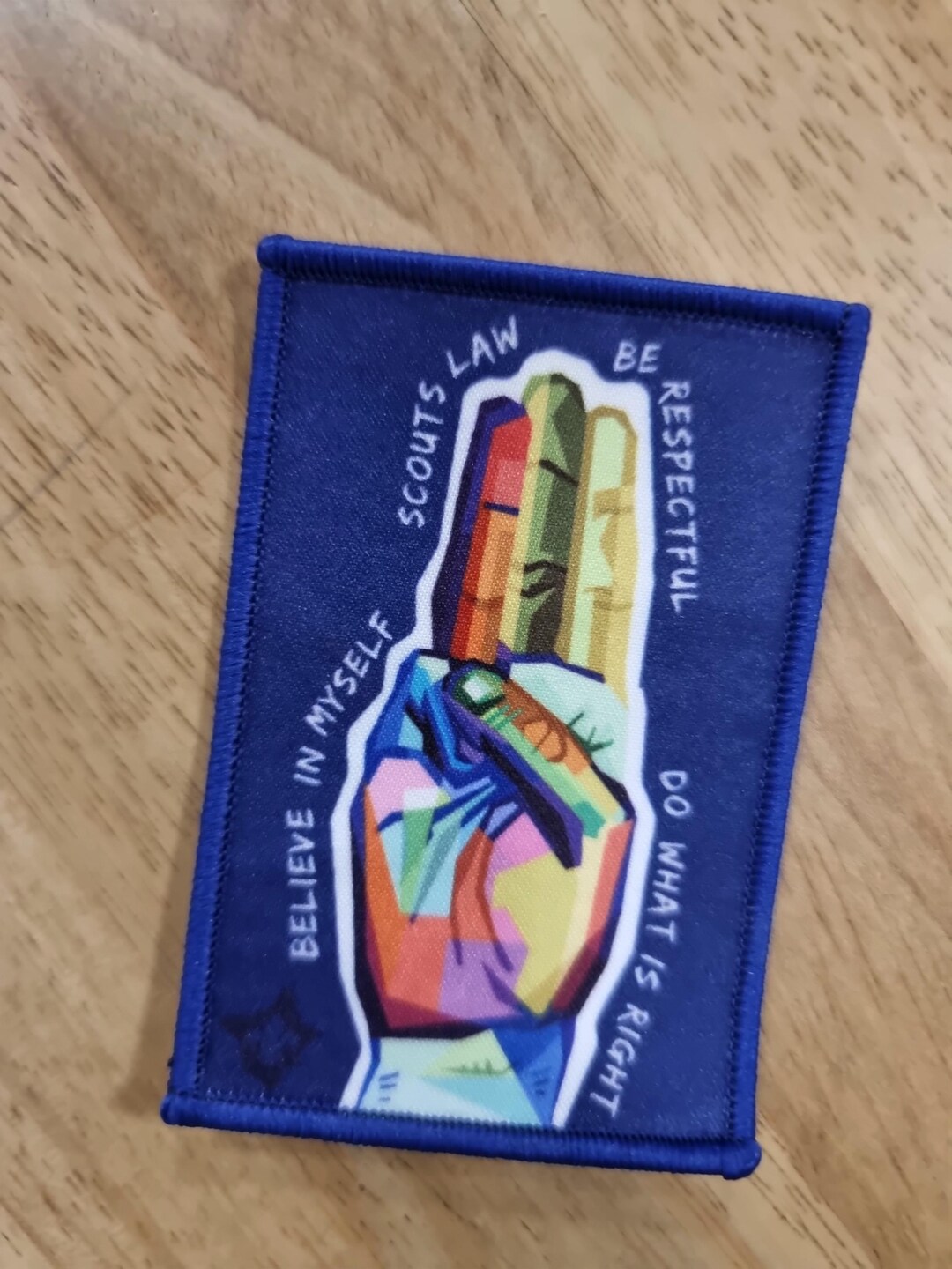 Scouts Law Salute Badge - Etsy