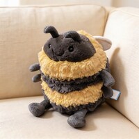 Handcrafted Amigurumi Bumblebee Plush Toy - 6 Inches Long - Etsy