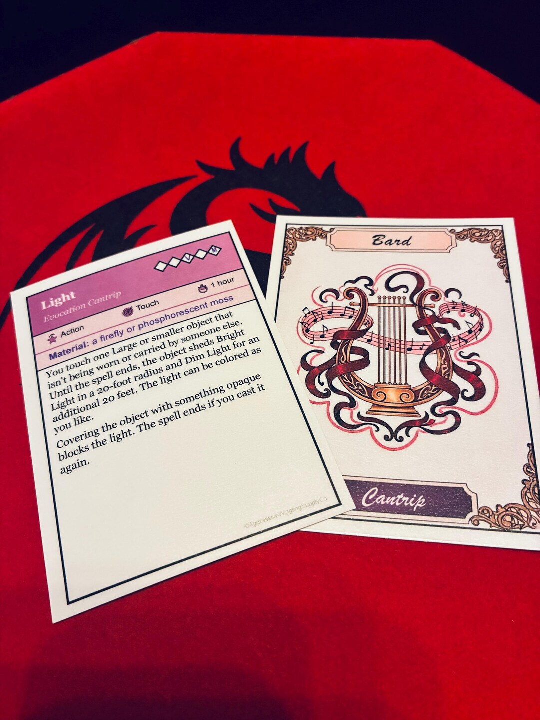 Bard Spell Card Pack (D&D 5.5e) (digital Download) - Etsy